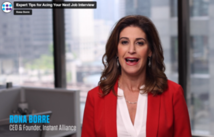 Rona’s “Secret Sauce” on Acing Your Next Job Interview - Instant Alliance